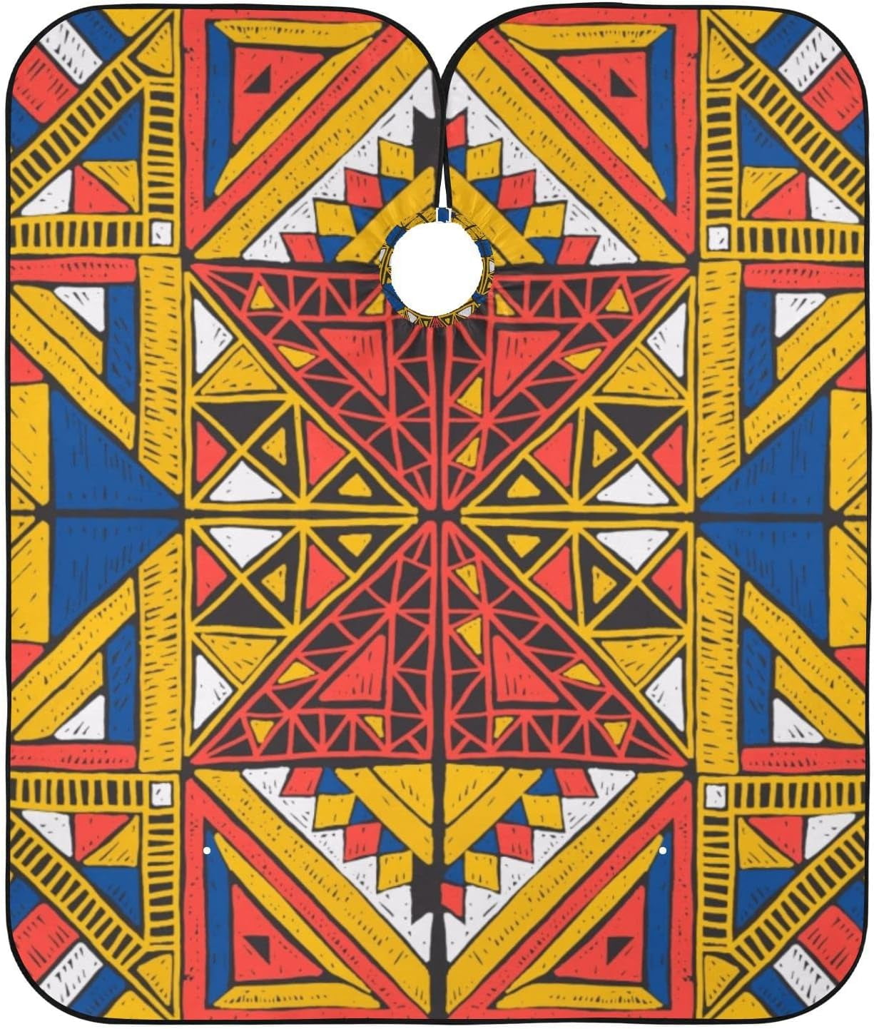 Hidove Aztec Style Waterproof Barber Cape for Men Adjustable Neck Size ...