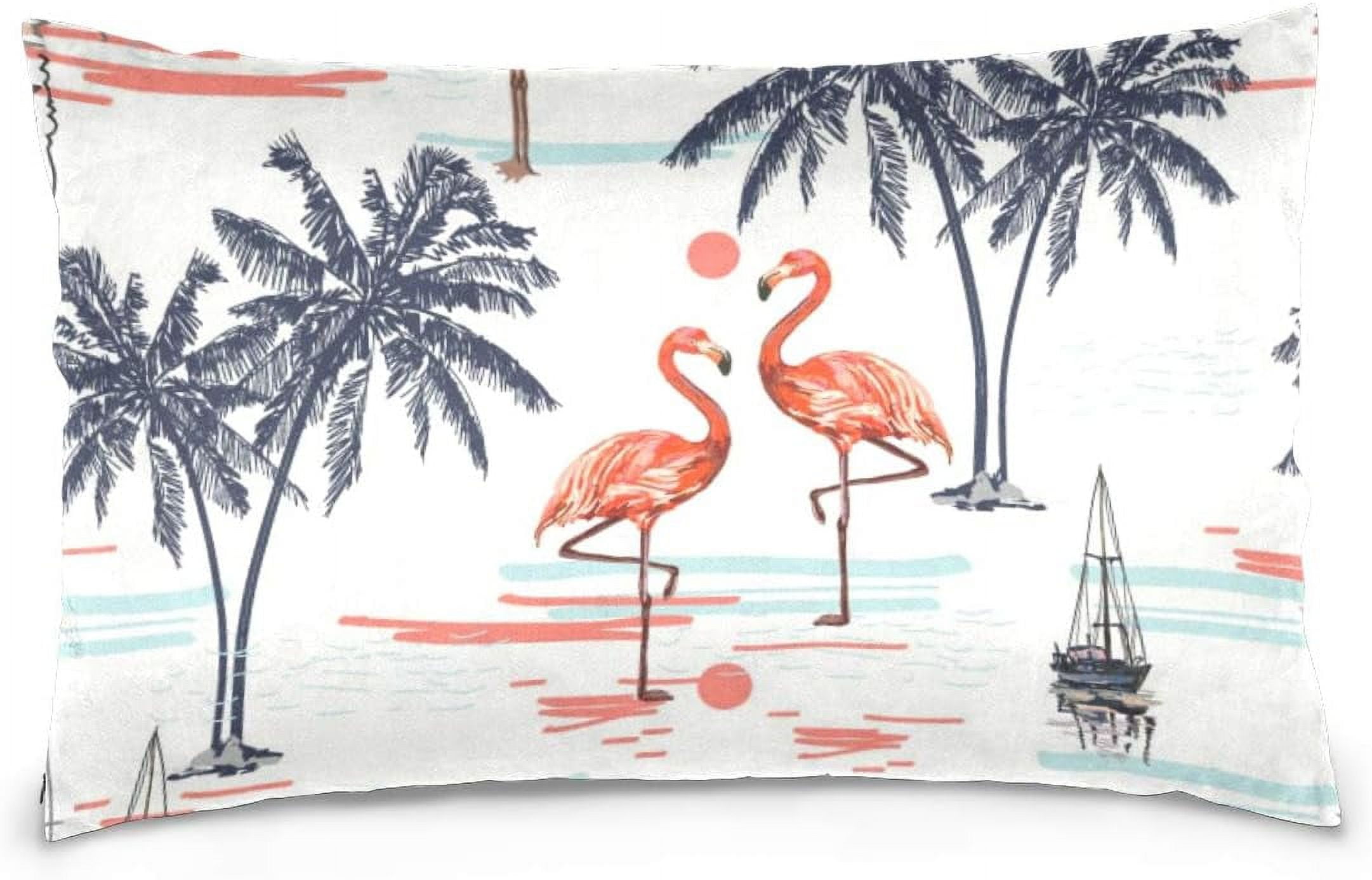 Hidove Beautiful Tropical Coconut Palm Trees Velvet Oblong Lumbar Plush ... Hidove Beautiful Tropical Coconut Palm Trees Velvet Oblong Lumbar Plush ...