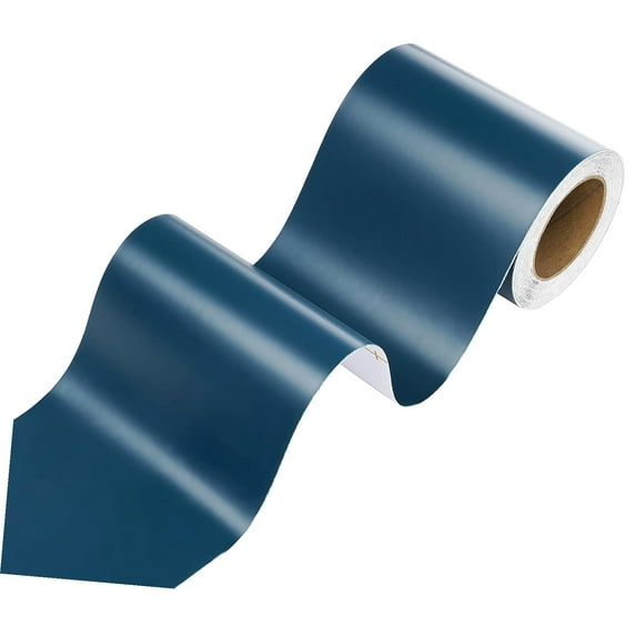 Hidove Blue Bulletin Borders and Stick Wall Border 50 Feet Blue ...