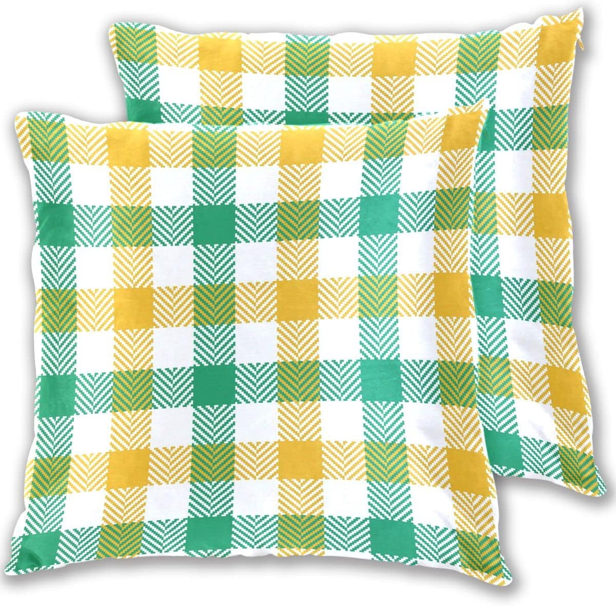 Hidove Buffalo Plaid Decorative Throw Pillow Covers 18x18 inch Set of 2 ...