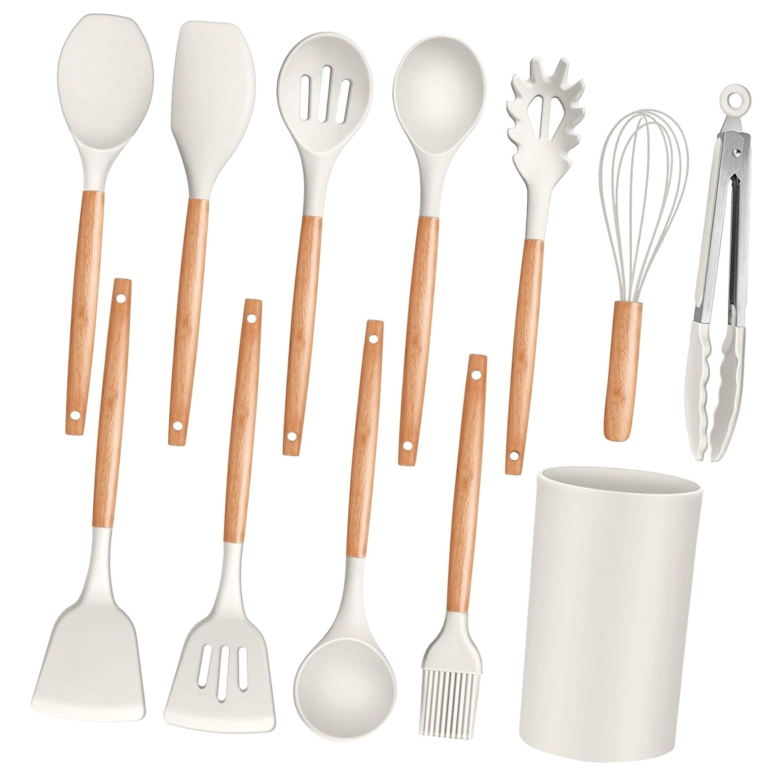 Hidove CHEF Cooking Utensils Set, 12PCS Kitchen Utensils Set with ...
