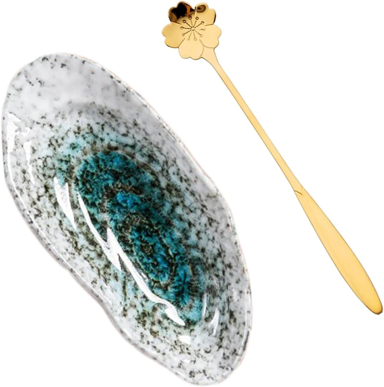 Hidove Ceramic Spoon Rest Cooking Spoon Holder for Kitchen /Stove Top ...