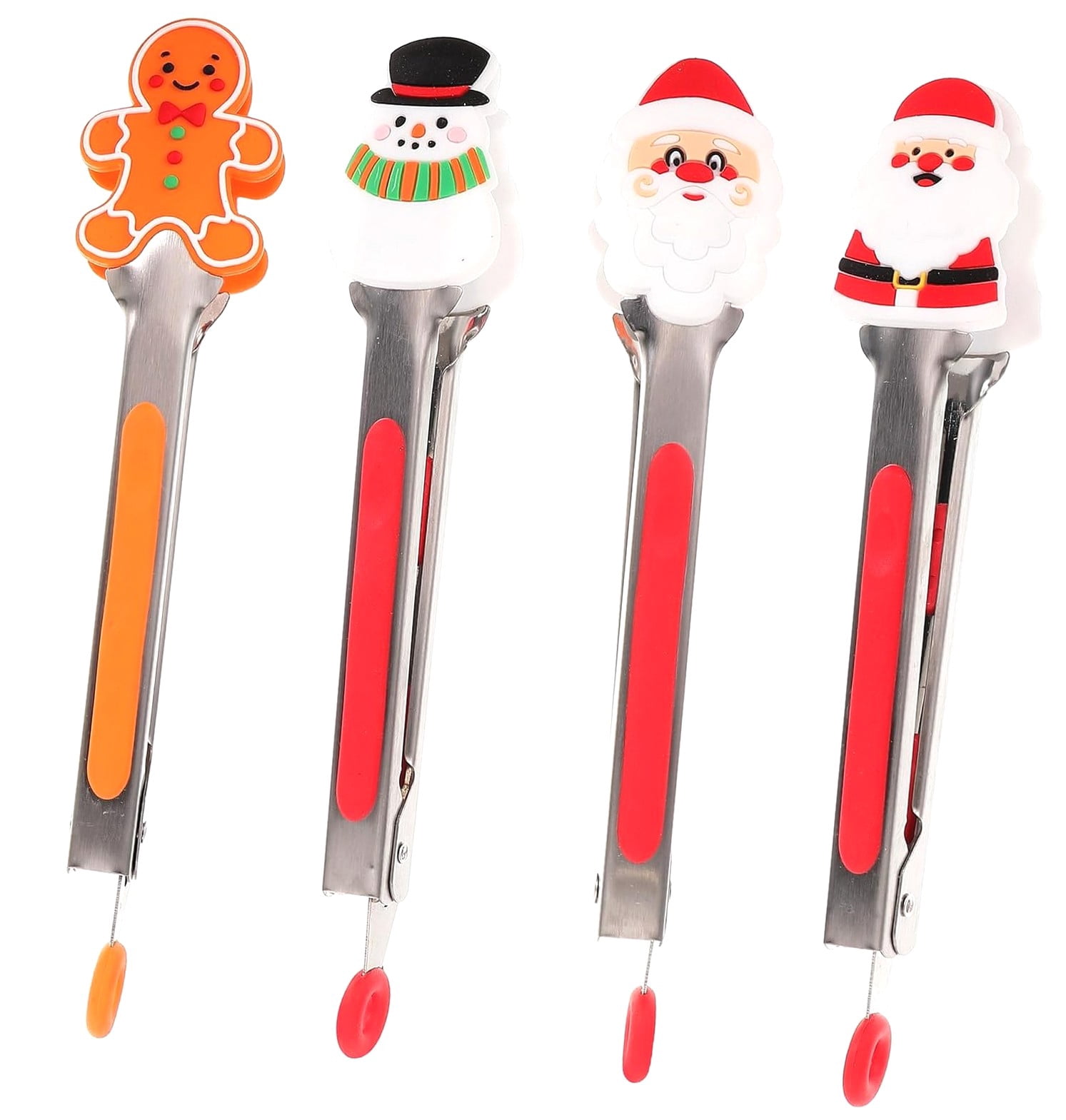 Hidove Christmas Tongs, 7-inch Christmas Serving Tongs, Christmas ...