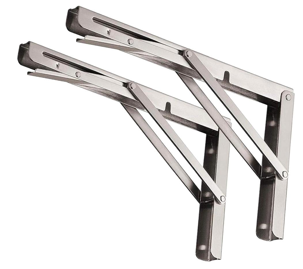 Hidove Collapsible Shelf Brackets 20", Maximum Load: 330lb Heavy Duty ...