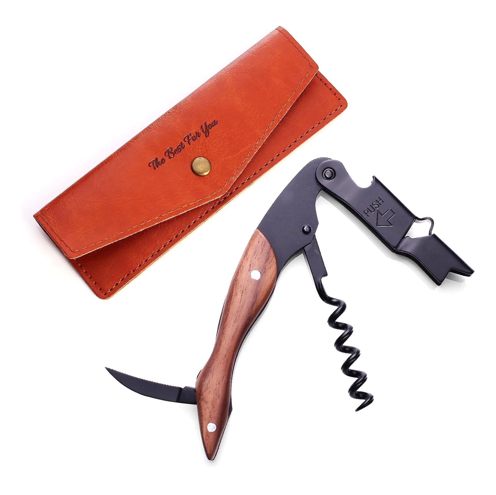 Hidove Corkscrews for Bottles /Foil Cutter and Remover Manual Key for ...