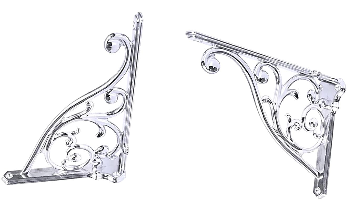 Hidove Durable Solid Stand, 10 Inch 4-Piece Polished Chrome, Right ...