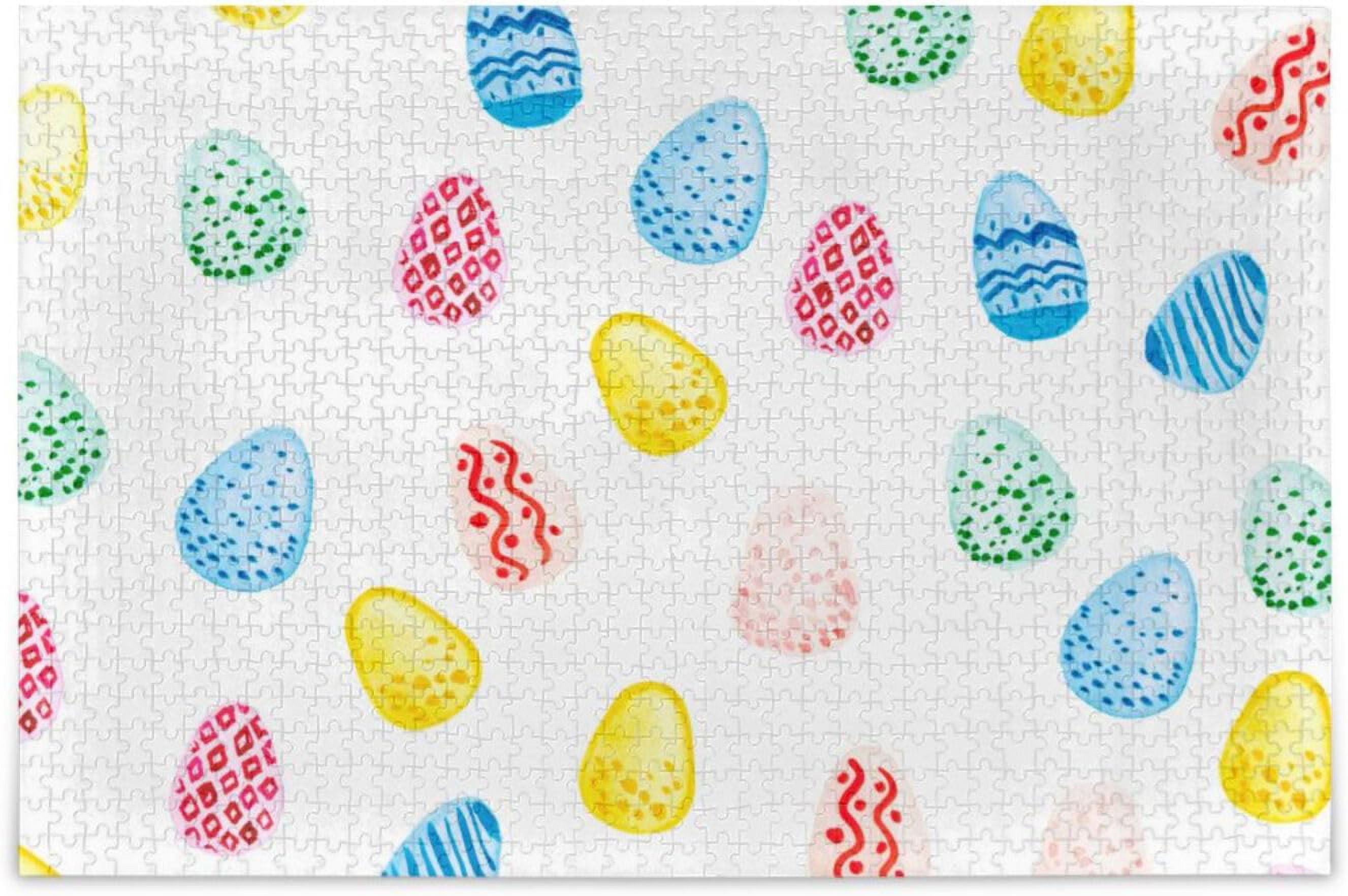 Hidove Easter Eggs Jigsaw Puzzle for Adults Teens Kids, 1000 Pieces ...