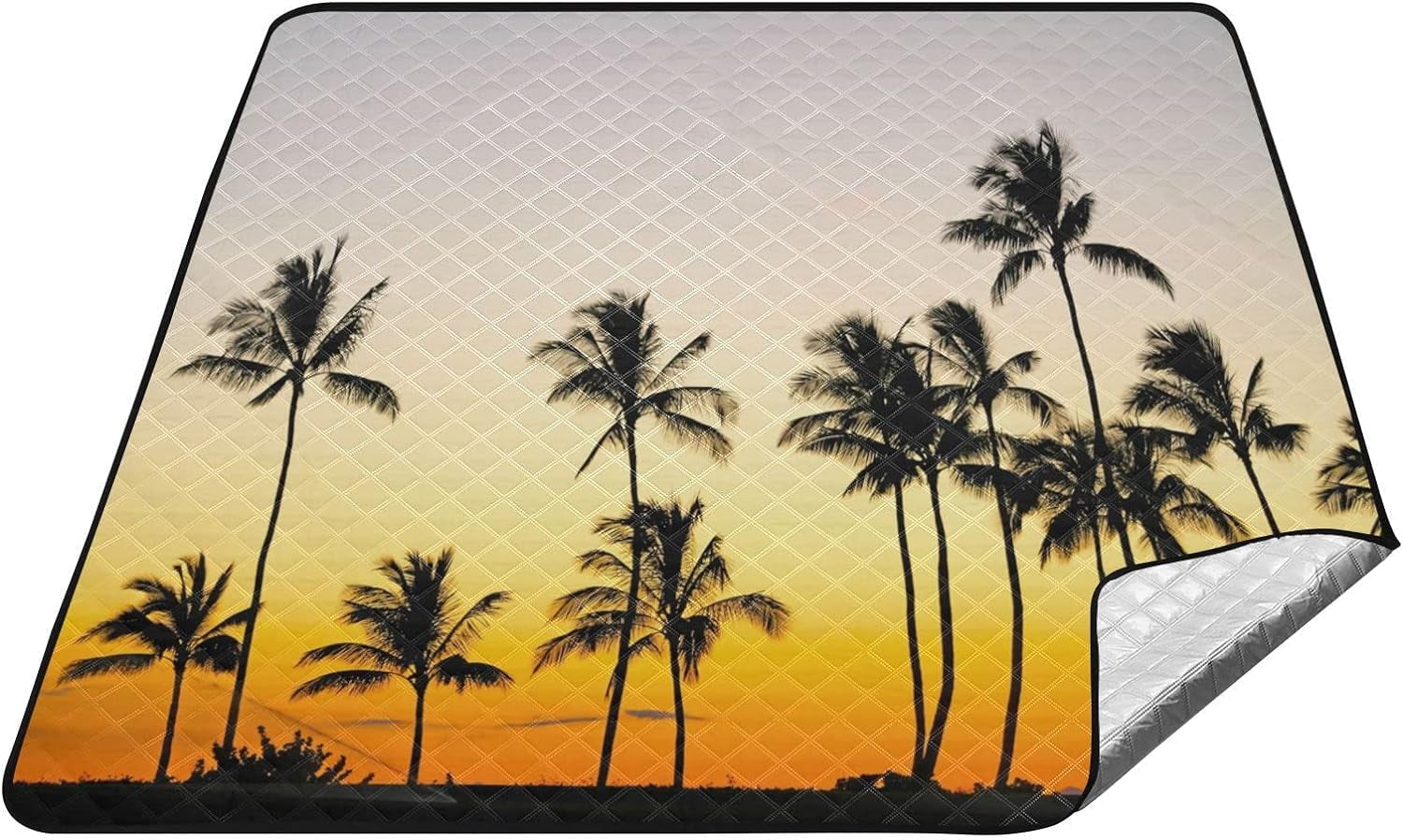 Hidove Extra Large Outdoor Picnic Blanket,Beautiful Tropical Coconut ... Hidove Extra Large Outdoor Picnic Blanket,Beautiful Tropical Coconut ...