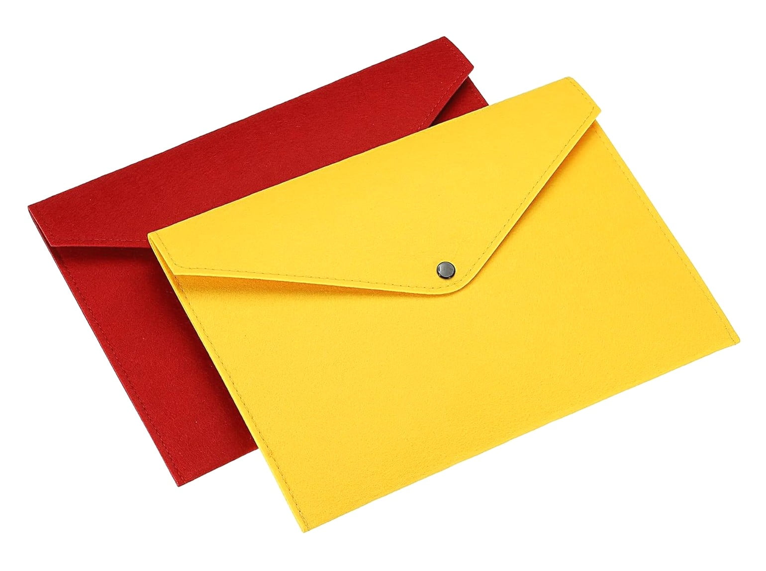 Hidove File Bag Felt Folder 2 Pack Envelope Document Storage Pouch ...