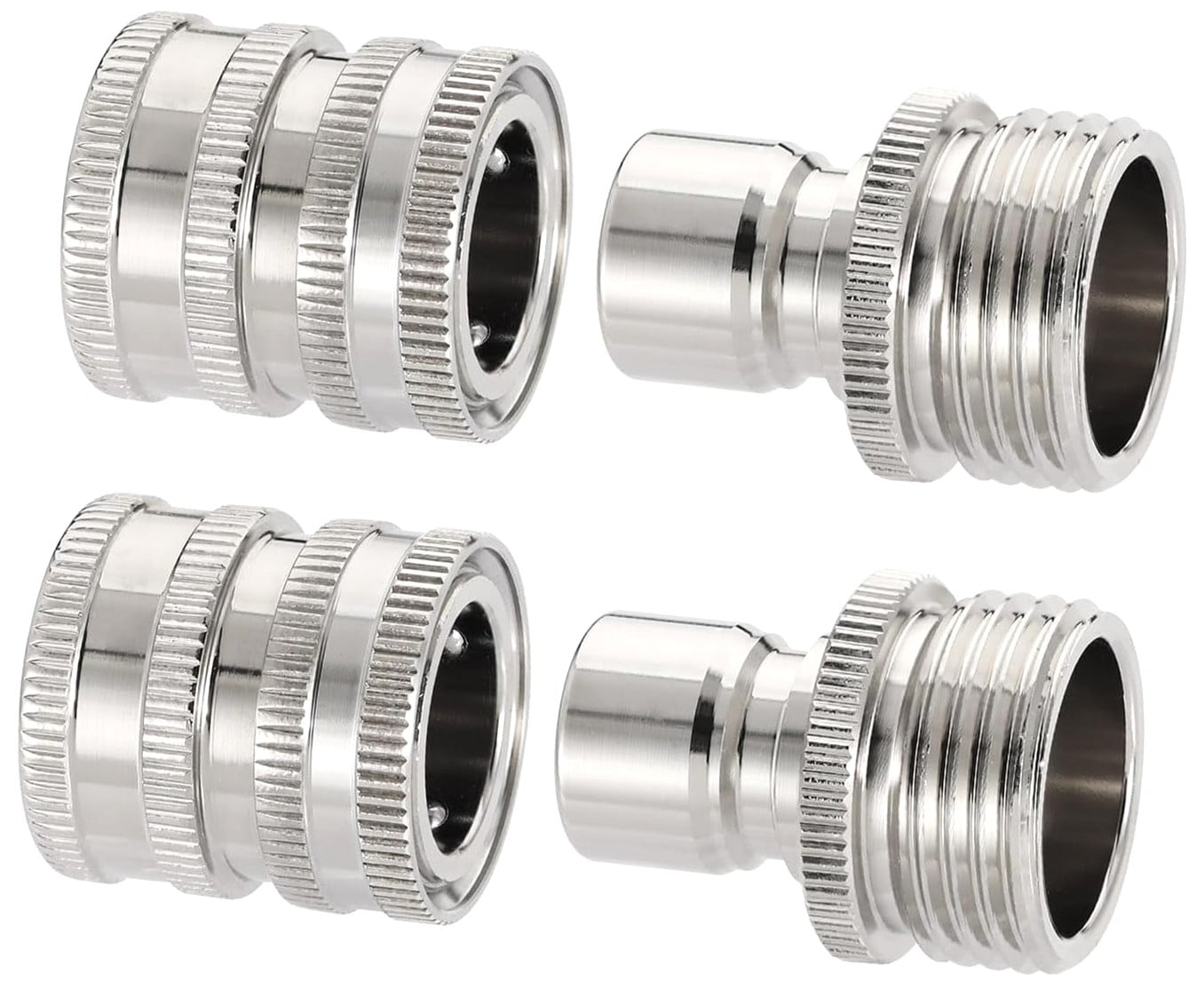 Hidove Fittings Set, 3/4 Inch GHT Steel Pressure Couplings, 2 SETS ...