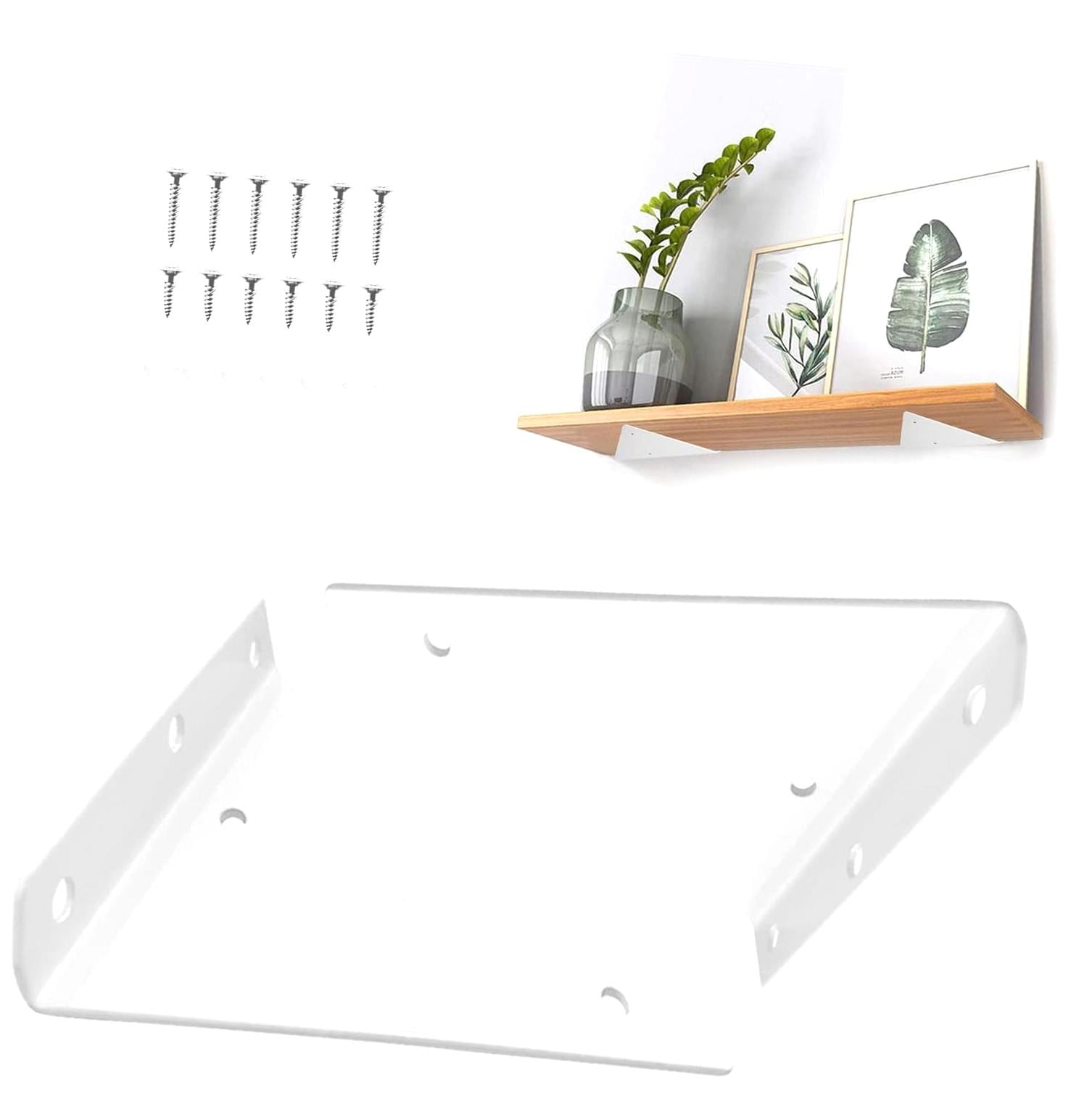 Hidove Floating Shelf Supports 5 Inch, Mounts, Wall Mounts for Shelves ...