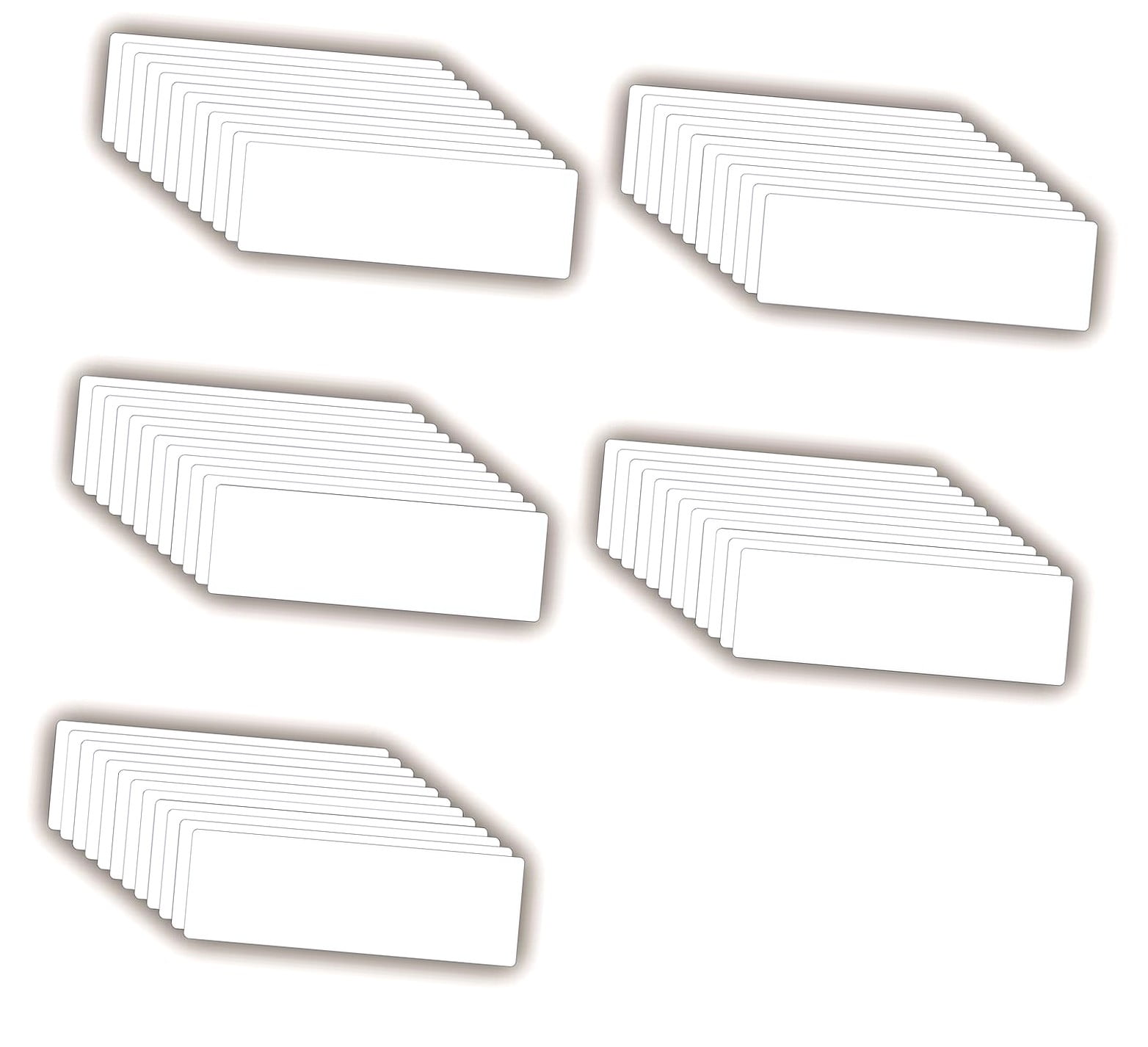 Hidove Labels (1x3, Pack of 60), Write- Magnets Sticker, Labels for ...