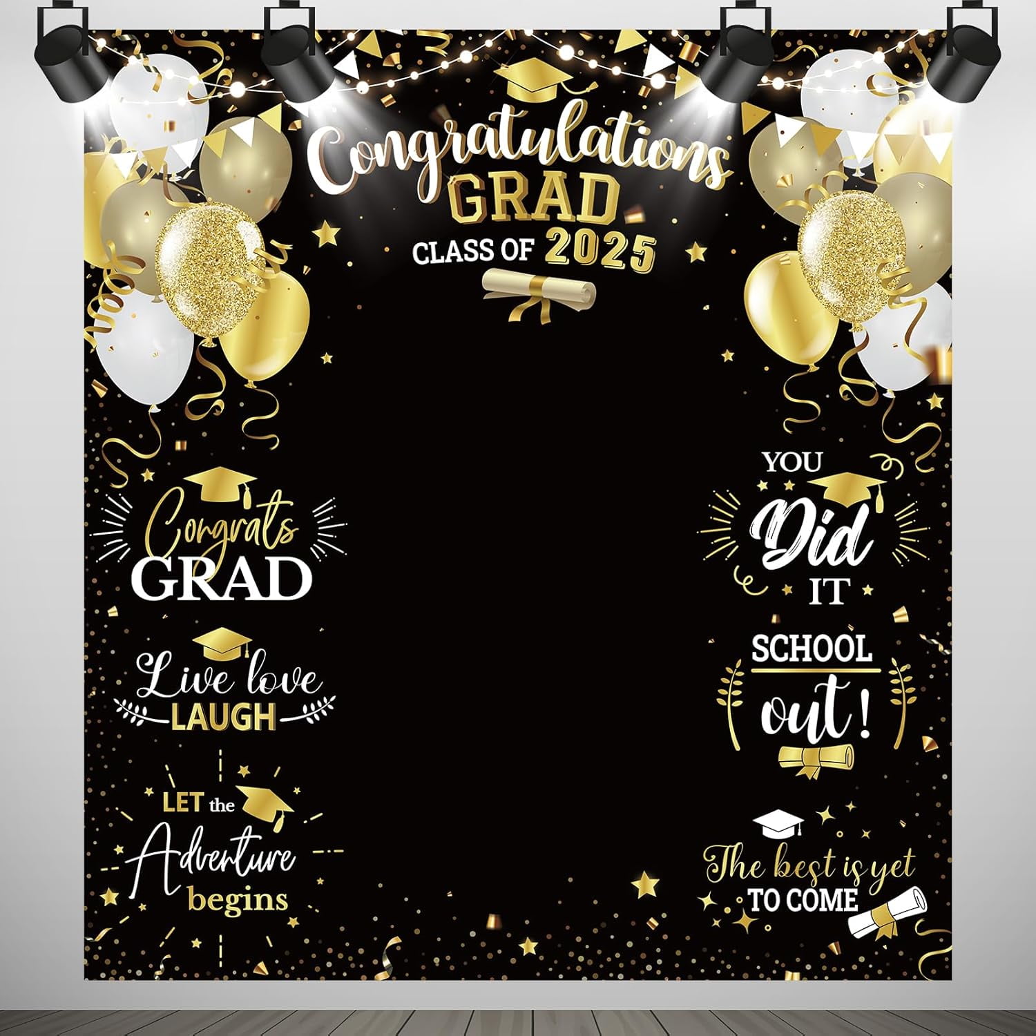 Hidove Large Size 2025 Graduation Congrats Grad Pgrhy Badrop P ps m ...