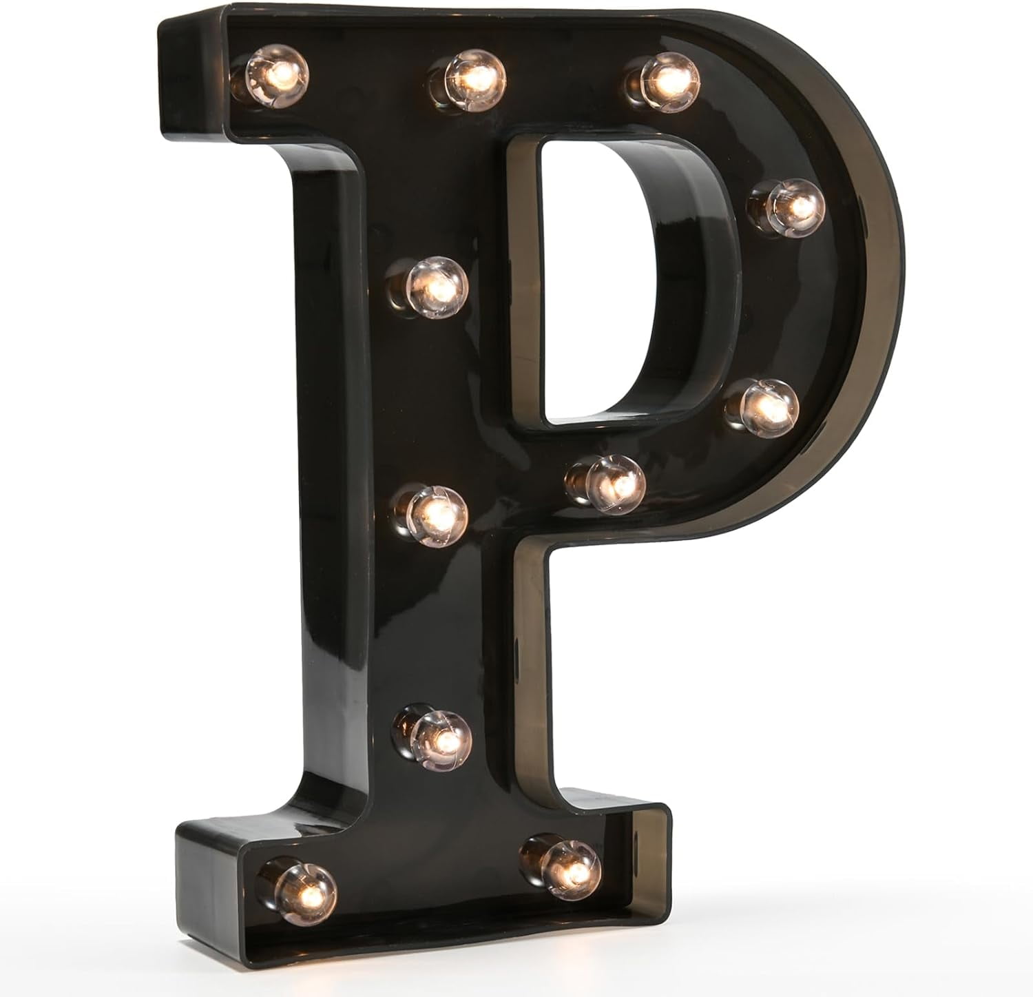 Hidove Light Up Bla Alphabet Marquee Letters Sign LED Marquee Number ...