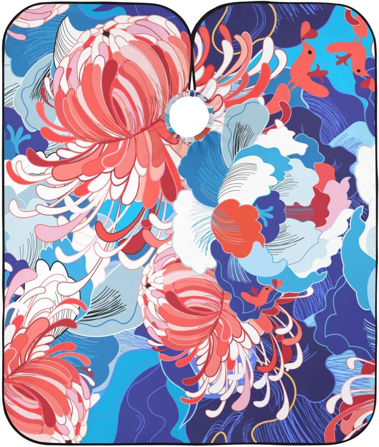 Hidove Manzanilla Waterproof Barber Cape for Men Adjustable Neck Size ...