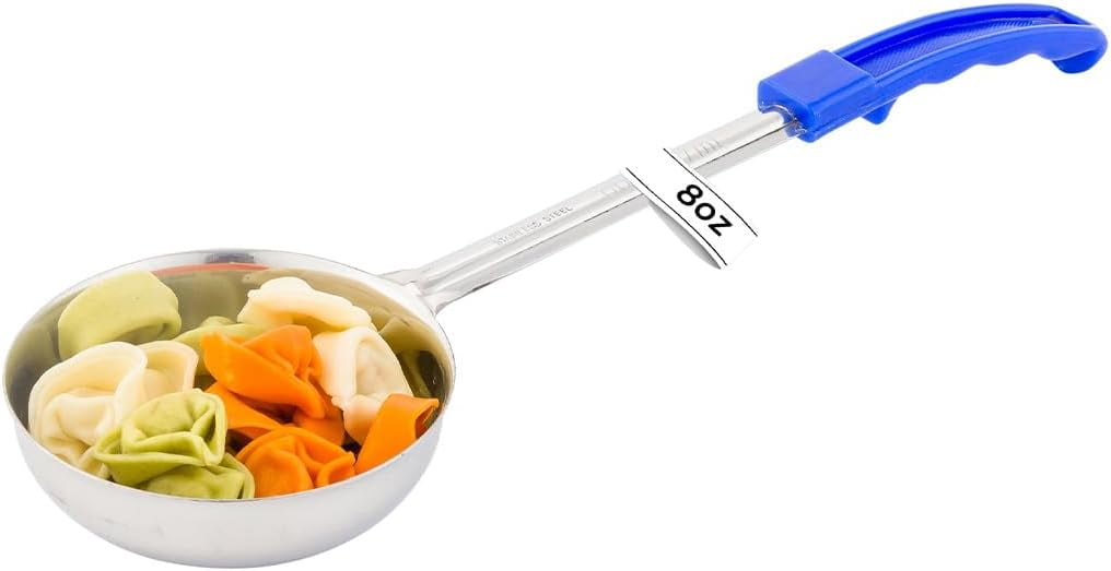 Hidove Met Lux 8 Ounce Portion Ladle 1 Perforated Portion Serving Spoon ...