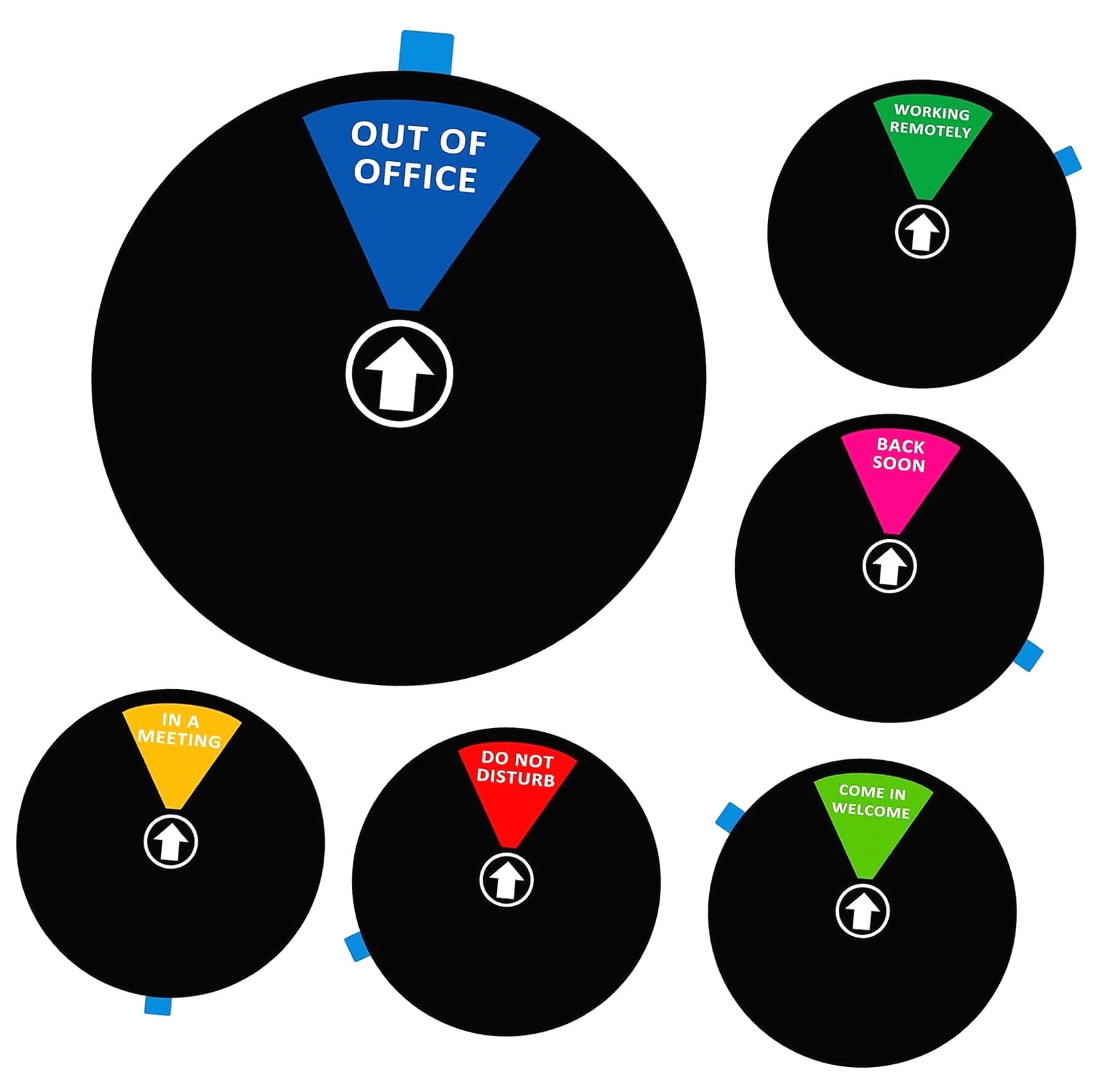 Hidove Office Door Sign, Do Not Disturb / Come In / Out of Office / In ...