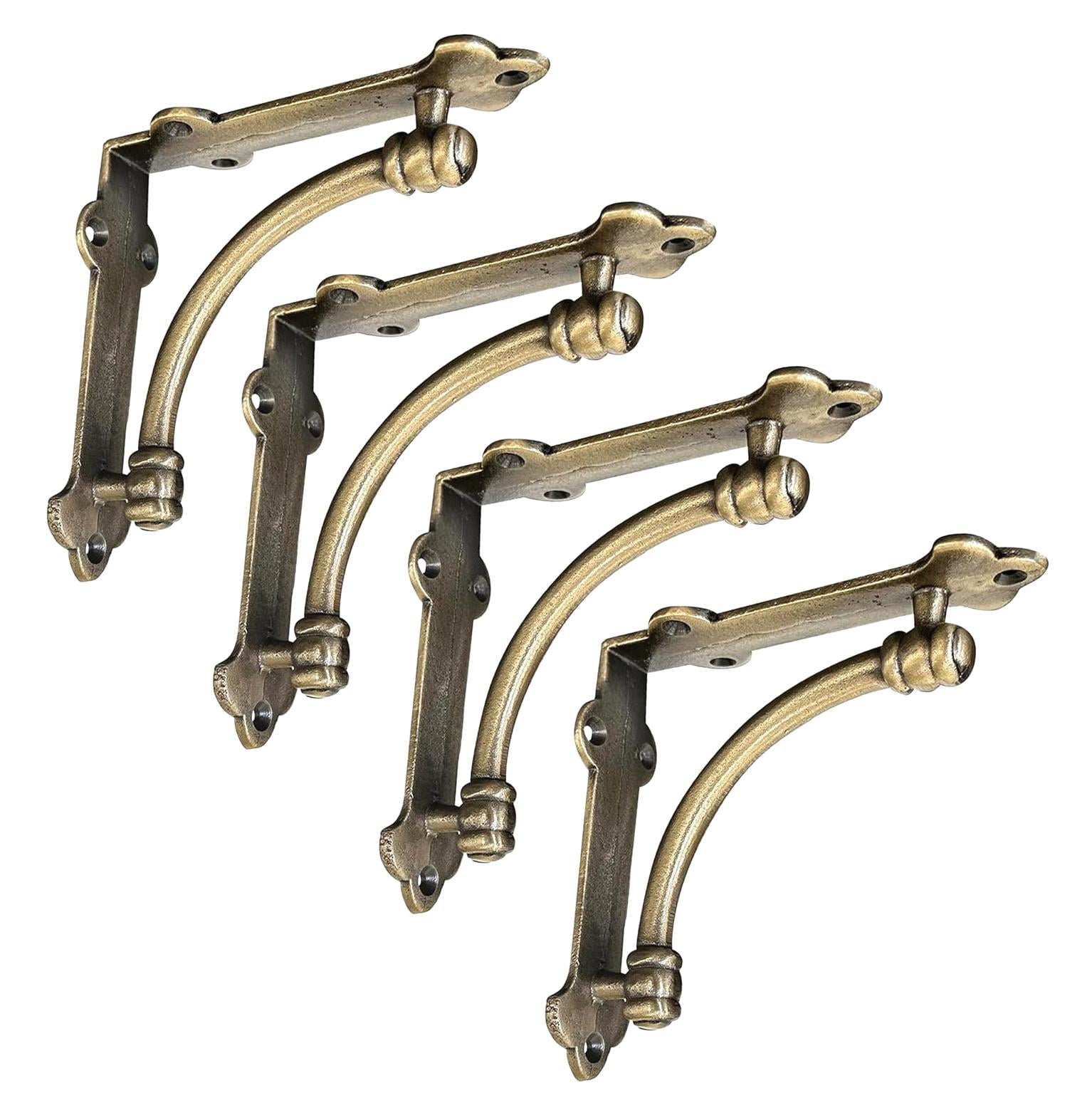 Hidove Ornamental Shelf Supports, Set of 4, Measuring 5.25 x 1.25 x 5. ...