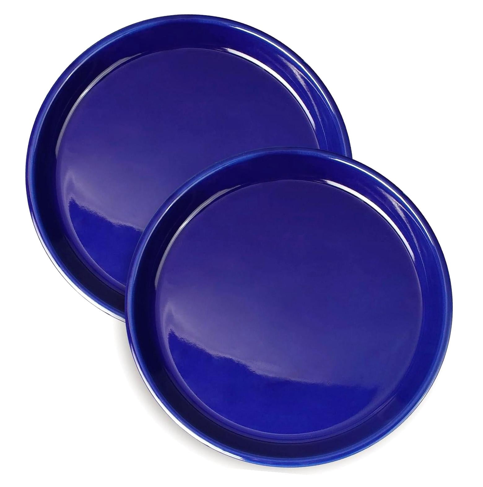 Hidove Plant Drip Trays - Ceramic Pot Saucers 12 Inch, Large Indoor ...