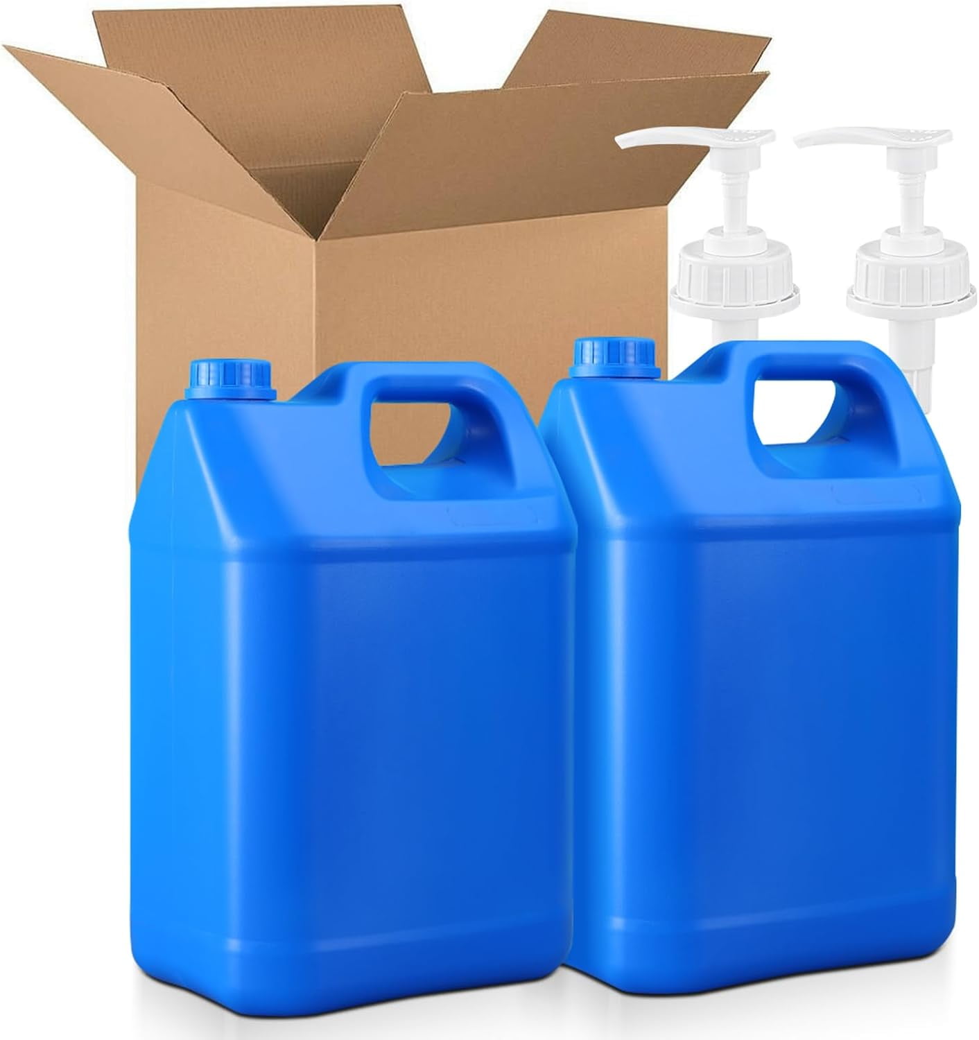 Hidove Plast F-Style Jug Reusable Food-Safe, Heavy-Duty HDPE Containers ...