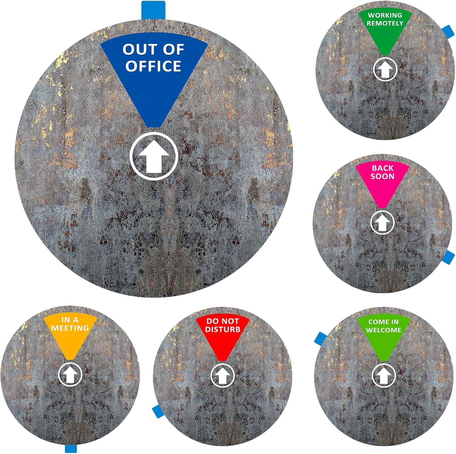 Hidove Privacy Door Sign, Do Not Disturb/Come In/Out of Office/In ...