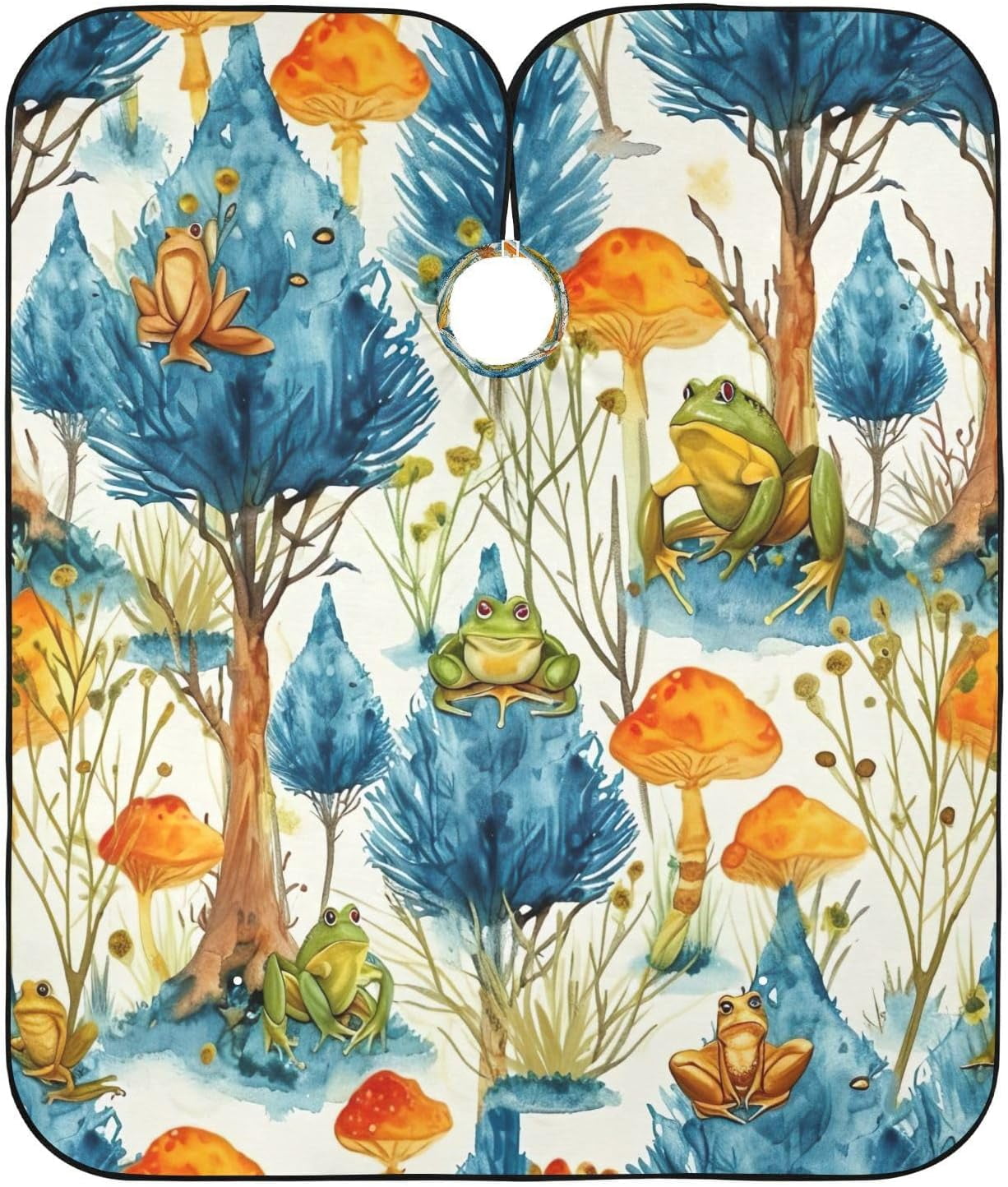 Hidove Professional Hairdressing Salon Barber Cape Mushroom Frog ...