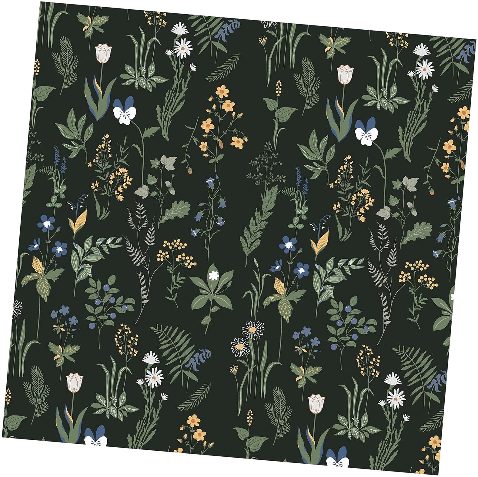 Hidove Removable and Repositionable Wallpaper .5 393 in Floral Bedroom ...