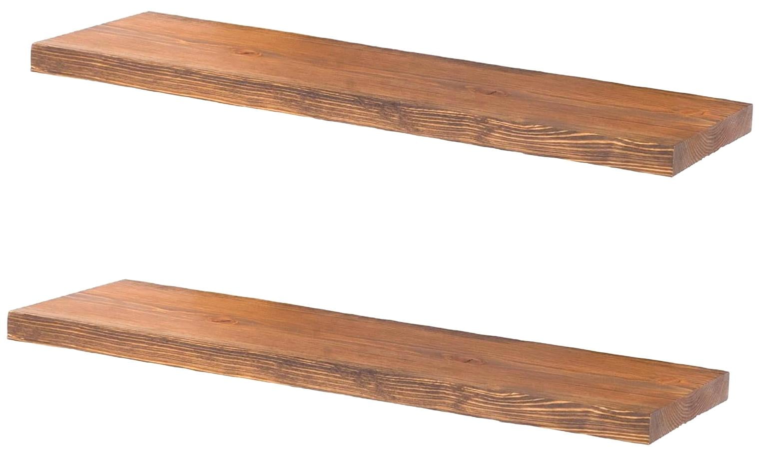 Hidove Renew Solid Timber, 24 Inch Length Pair of High-Quality Rustic ...