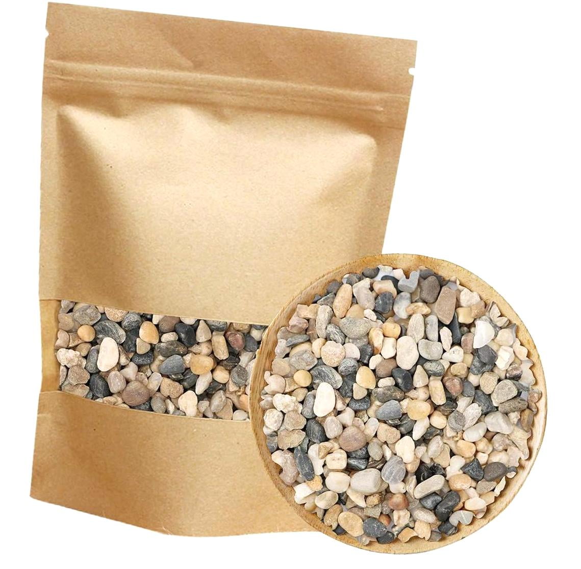 Hidove River Rocks Stones Natural Decorative Mixed Color Pebbles Fish ...