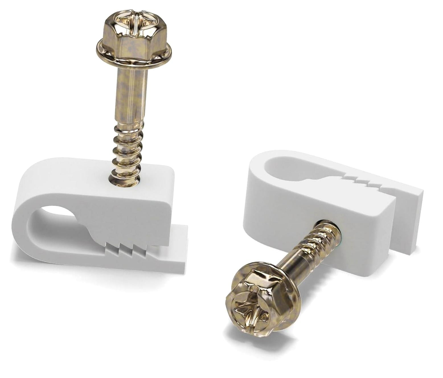 Hidove - Single Coaxial Cable Clips, Cat6, Electrical Wire Cable Clip ...