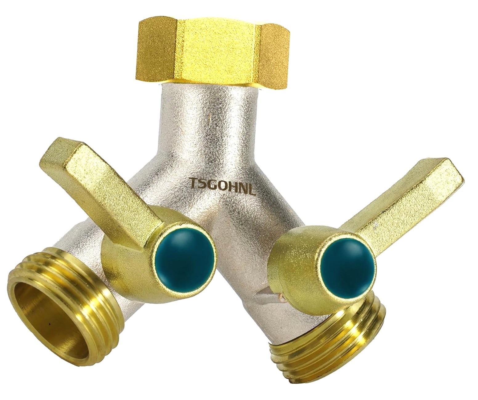 Hidove Splitter, 2-Way Y Splitter with 2 Extended Metal Handles, Hose ...