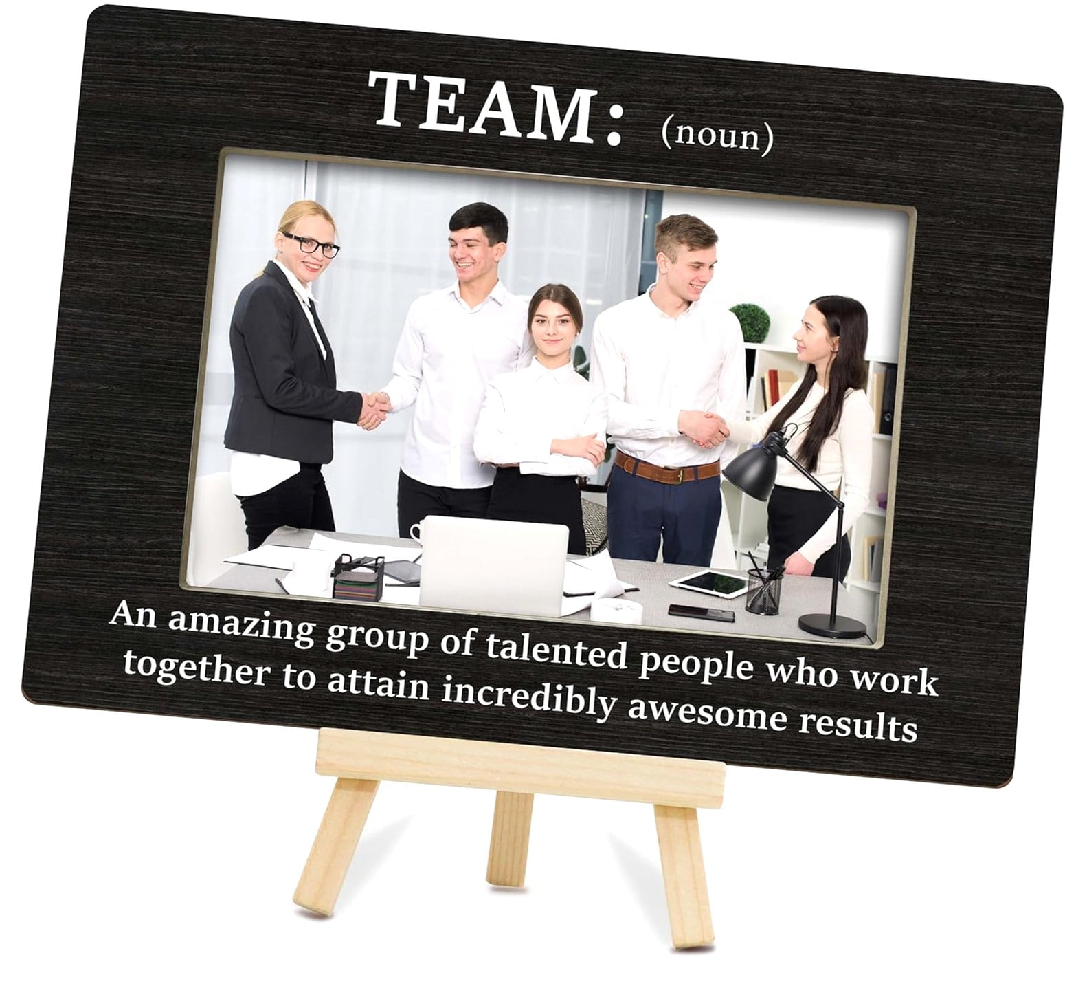 Hidove Team Picture Frame - ' Day Team for Coworkers - Wood 4x6 Picture ...