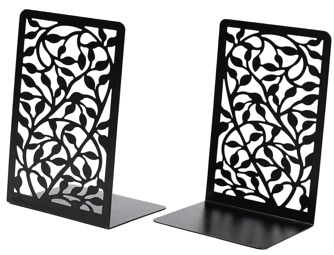 Hidove Tree Design Bookends for Shelves, Metal Bookend Supports, Tree ...