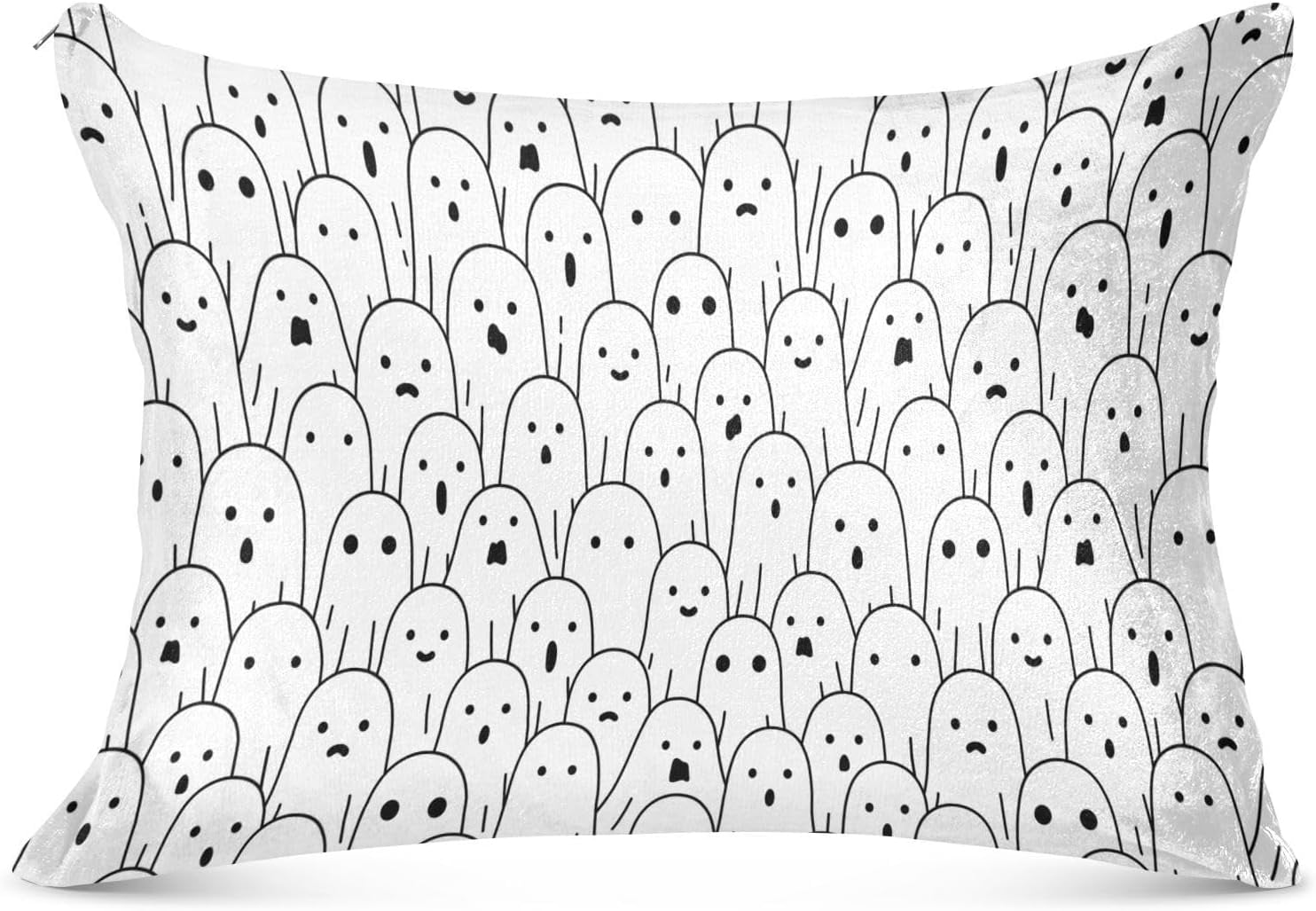 Hidove Velvet Body Pillow Cover With Zipper 21x54 In Soft Velvet Body Pillow Case Long