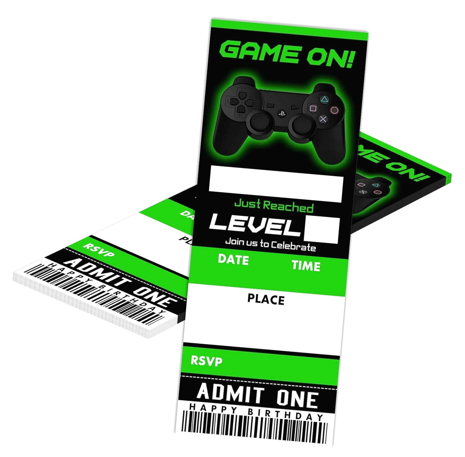 Hidove Vintage Birthday Invitations - Wild West Rodeo Ticket Style, Includes Envelopes for ...