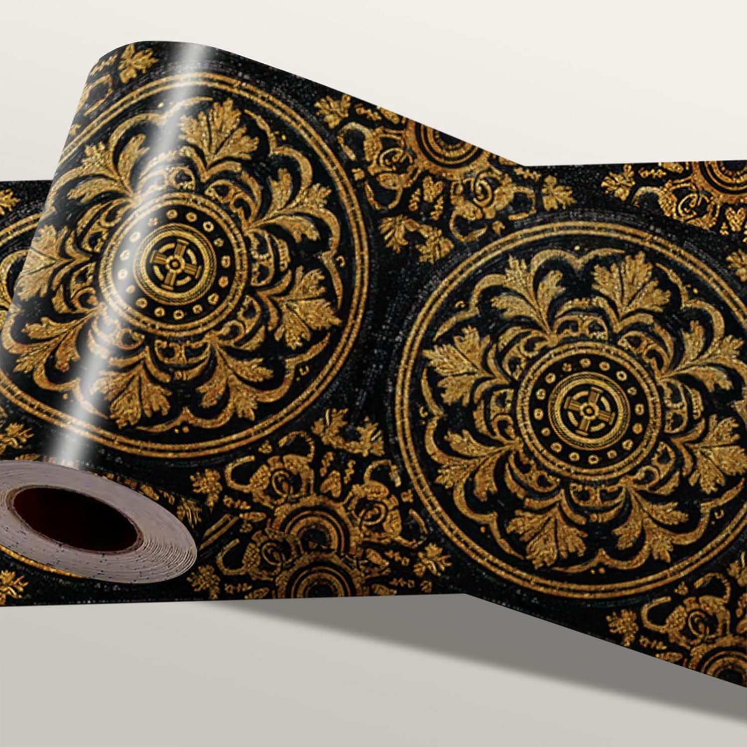 Hidove Wallpaper Border 196x4 Inch and Stick Wall Border Medallion ...