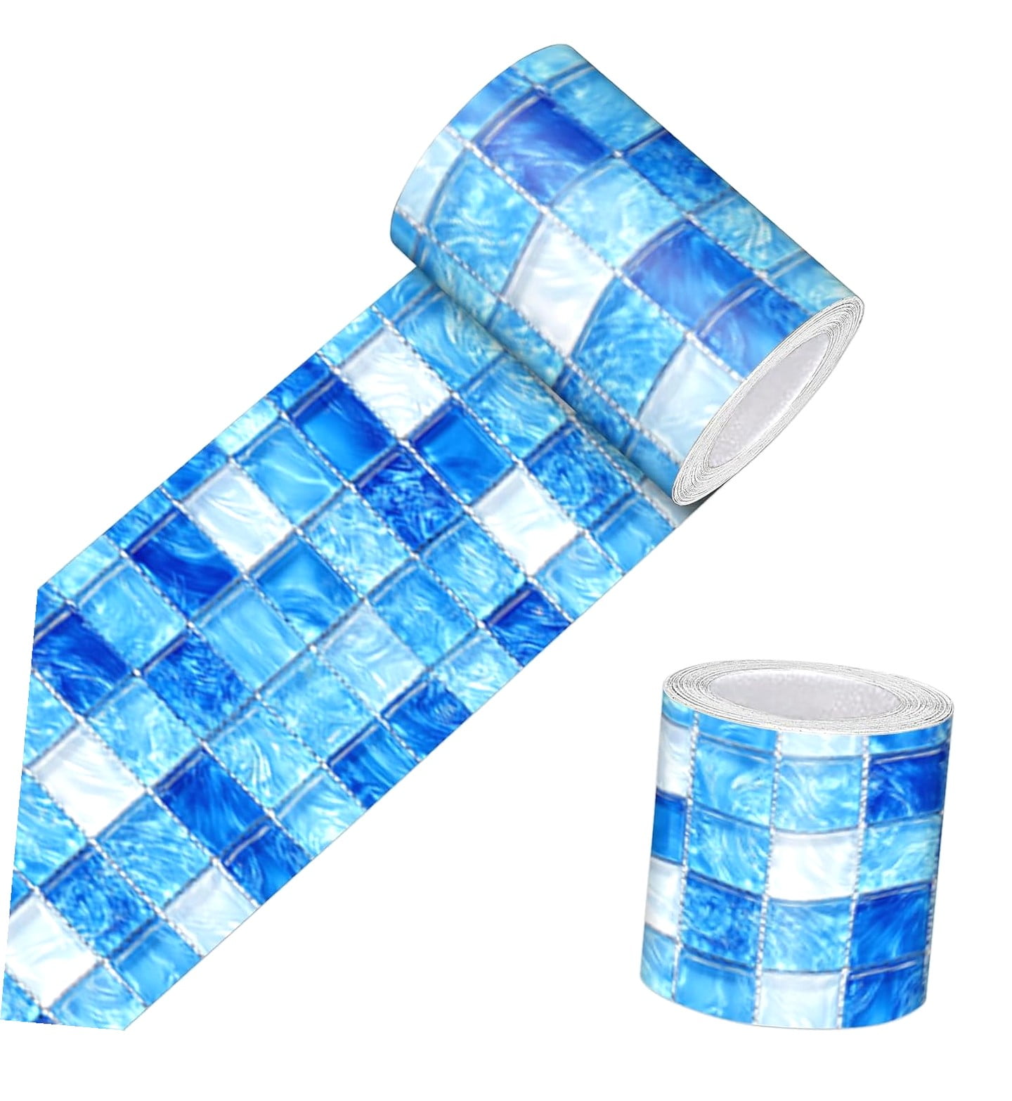 Hidove Wallpaper Border and Self-Adhesive Wall Border 4x196 Inch Blue ...