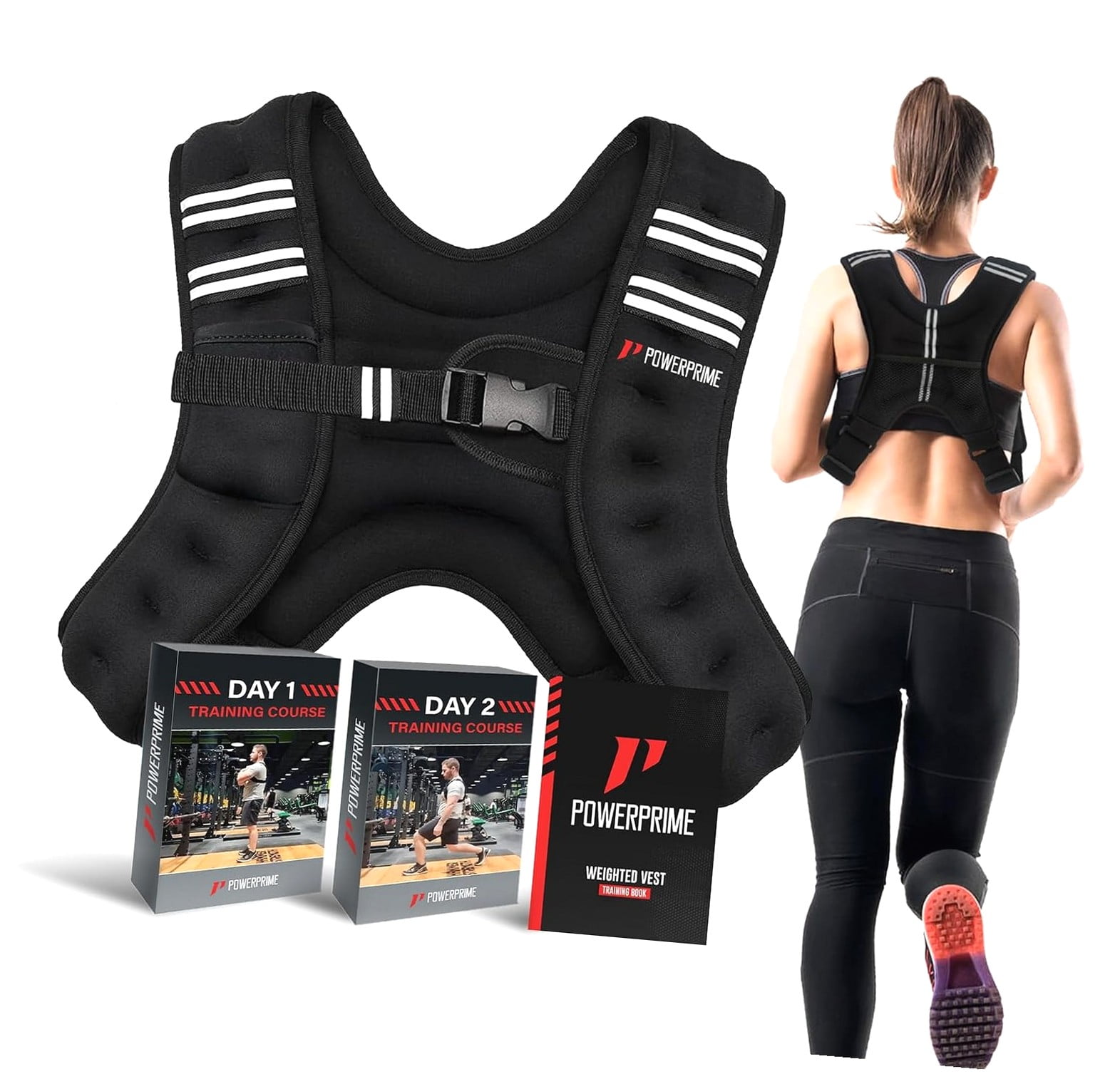 Hidove Weighted Vest 11 lbs (5 kg) – , Vest for – Material, Strips ...