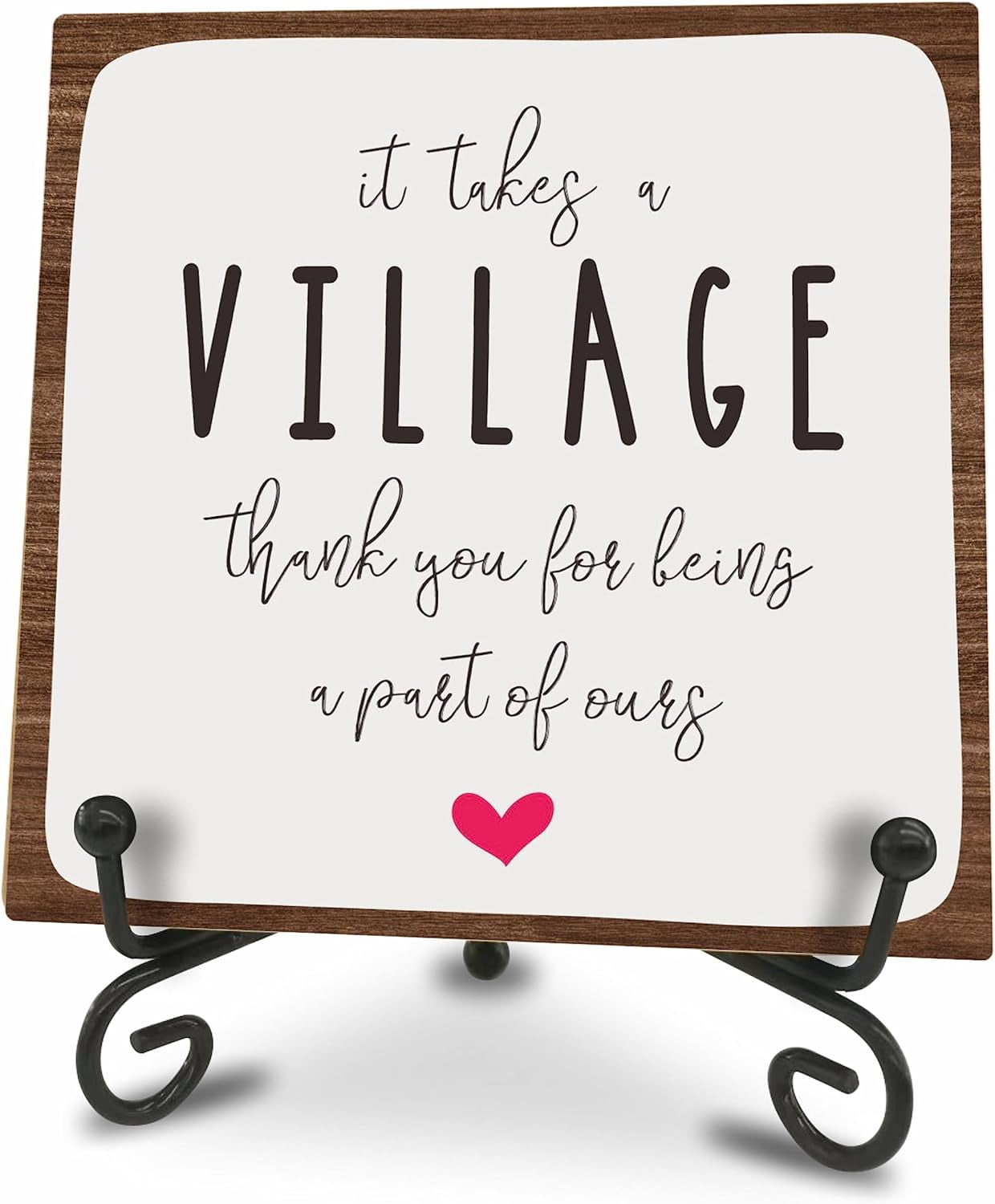 Hidove Wooden Sign It Takes Courage Thank You For Being Part Of Us ...