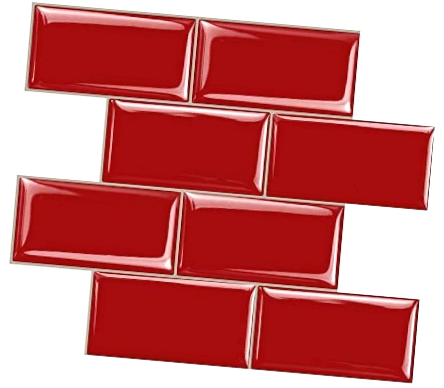 Hidove and Stick Subway Tile, Adhesive Tiles for Kitchen Bathroom in ...