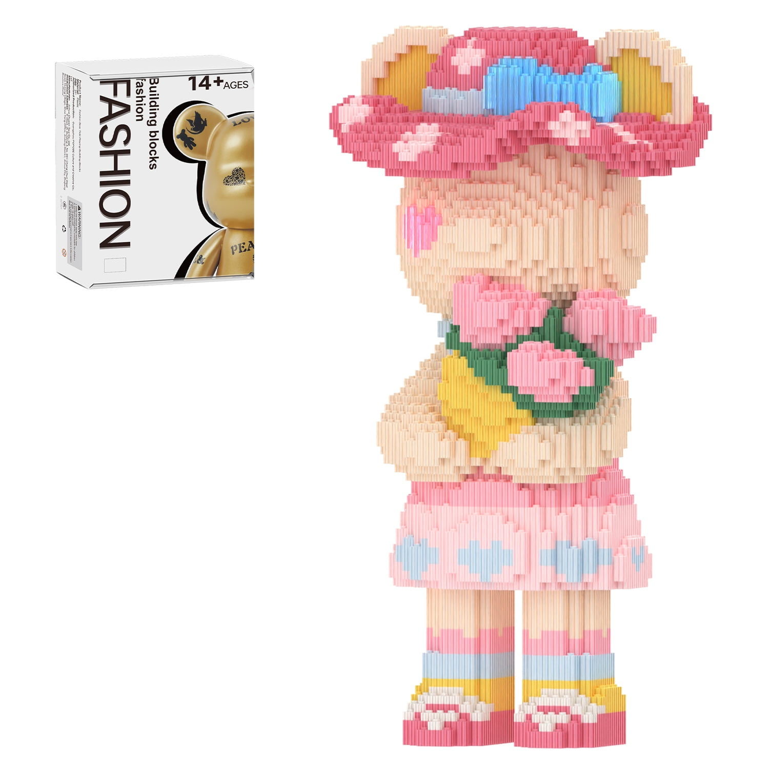 Hidpriva 5000PCS Bear Building Blocks,Home & Office Decor Bear Display ...