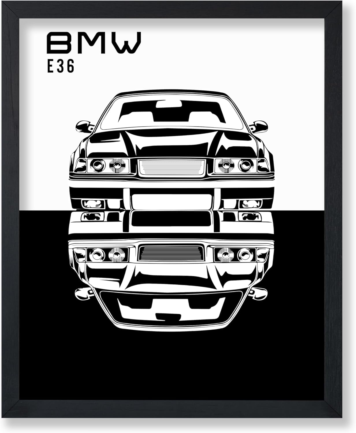 Hieng 3Piece Car Poster Retro Automobile Print Car Enthusiast Art Chic ...