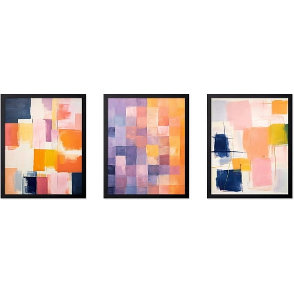 Hieng 3Piece Dog Print Balloon Poster Modern & Pop Art Butterfly Wall ...