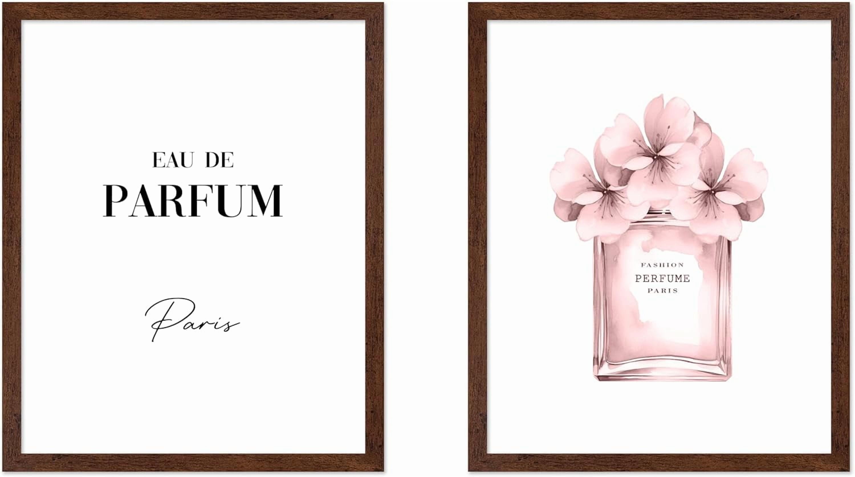 Hieng 3Piece Fashion Poster Classy & Fabulous Print Perfume Art Trendy ...