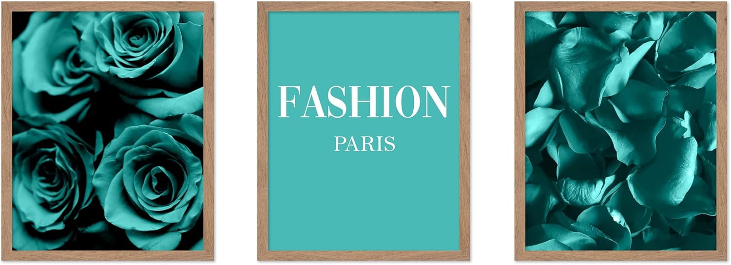 Hieng 3Piece Fashion Poster Hair Style Print Modern Art Trendy Art Gift ...