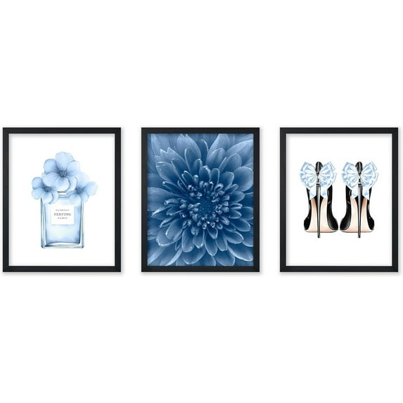 Hieng 3Piece Fashion Poster Hair Style Print Modern Art Trendy Art Gift ...