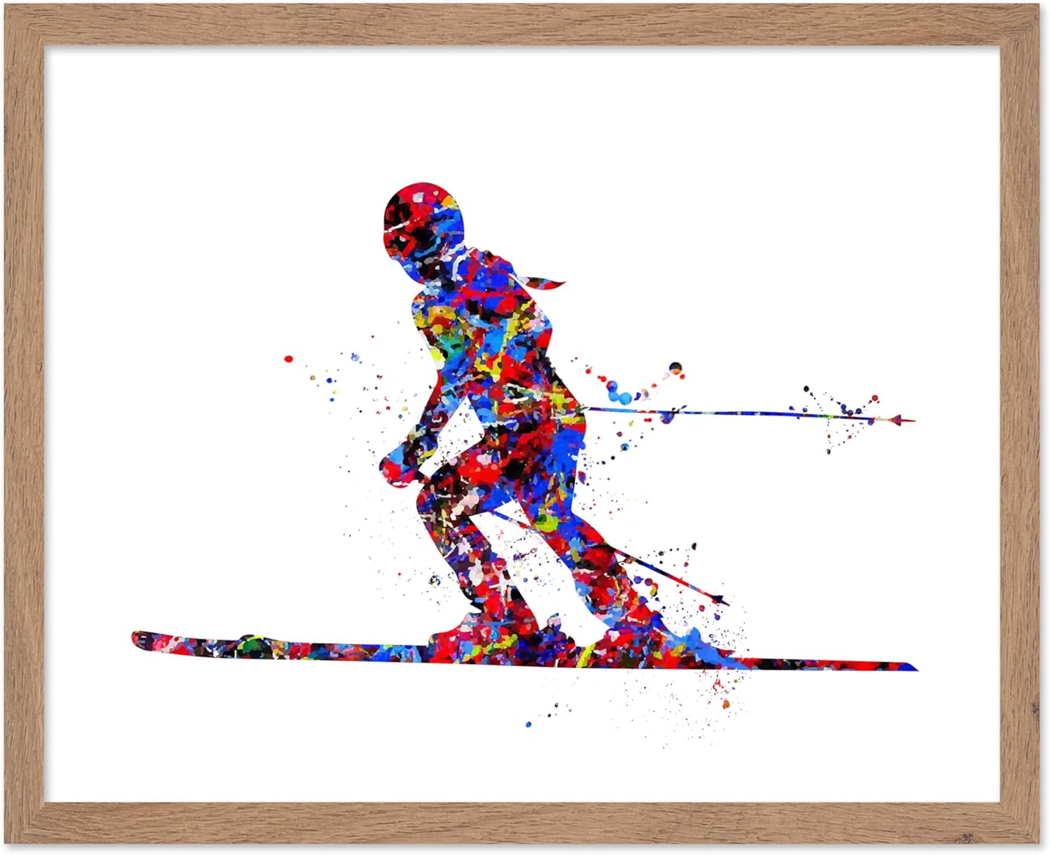 Hieng 3Piece Sports Poster Soccer Print Silhouette & Athlete Art Soccer ...