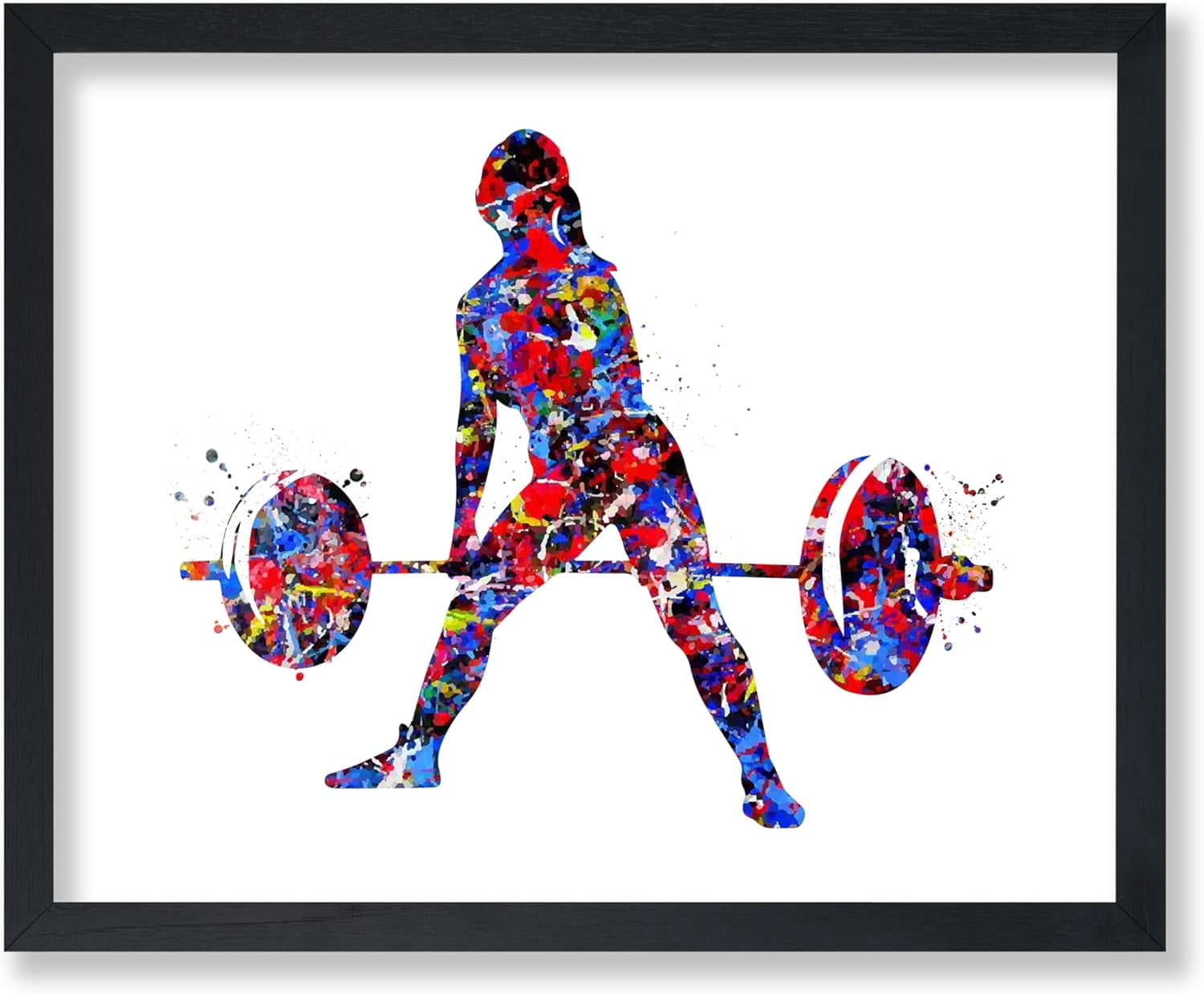 Hieng 3Piece Sports Poster Soccer Print Silhouette & Athlete Art Soccer ...