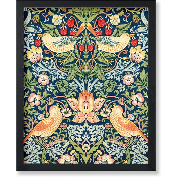 Hieng 3Piece Vintage William Morris Poster Retro Strawberry Thief Print ...