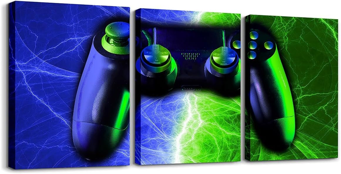 Hieng Boys Gamer Canvas Wall Hieng for Boys Gamer Canvas Gaming Picture ...